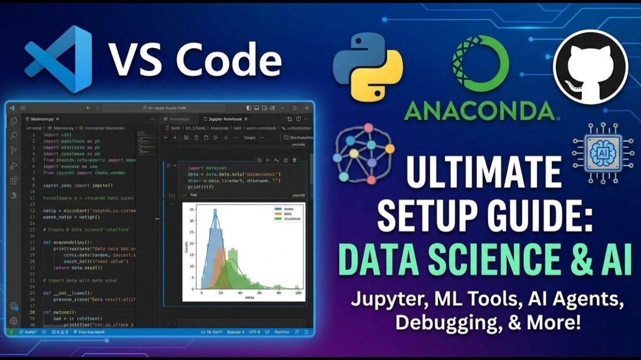 3. VS Code Setup for Python, Data Science & AI | Extensions, Jupyter & Debugging