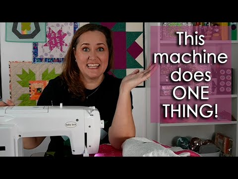 Do you need a Baby Lock Sashiko Machine?