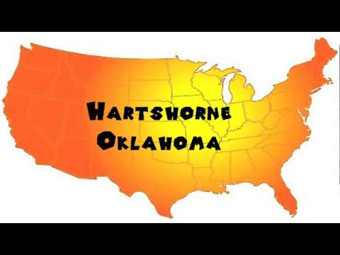 How to Say or Pronounce USA Cities — Hartshorne, Oklahoma