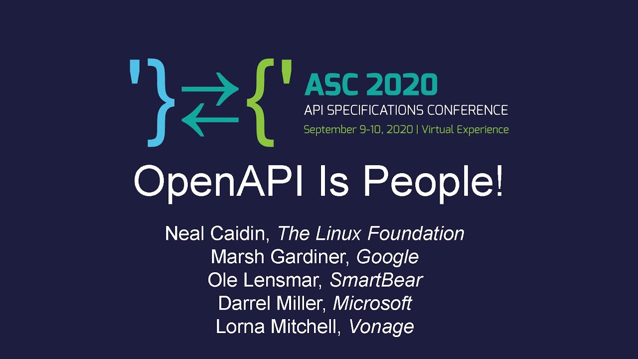 OpenAPI Is People!