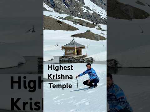 Highest Krishna Temple - Guide contact - 8544718577 - Yulla Kanda trek Himachal offbeat location