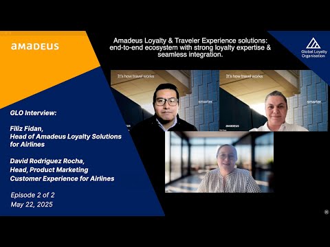 Amadeus Interview: End-to-end loyalty & seamless integration. Episode 2 of 2. (Trailer)