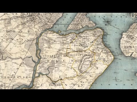 Staten Island Map and History (1896)