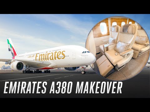 Emirates Unveils the First Completed Aircraft in Its Massive ...