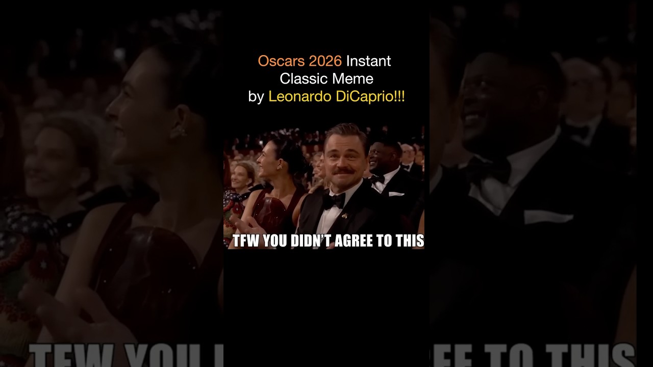 The King of Memes strikes again! 😂 #oscars2026