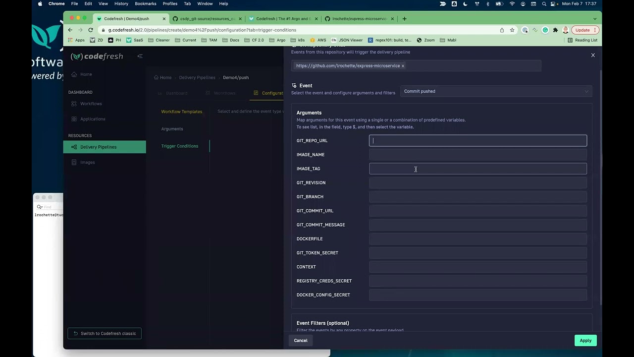 Codefresh Pipeline Wizard
