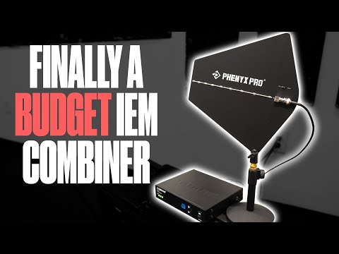 The PAS-227x IEM Antenna Combiner from Phenyx Pro