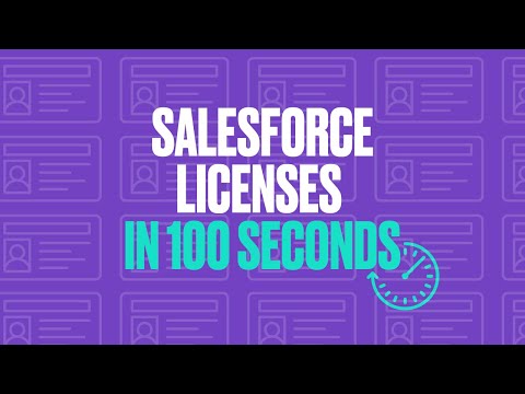 Salesforce Licenses in 100 Seconds