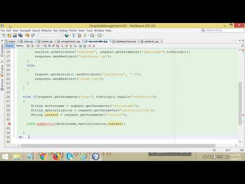Learn Hospital Management Project JSP MYSQL Part 13 | By Pankaj ...