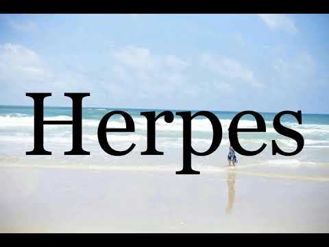 How To Pronounce Herpes๐๐๐๐๐๐Pronunciation Of Herpes