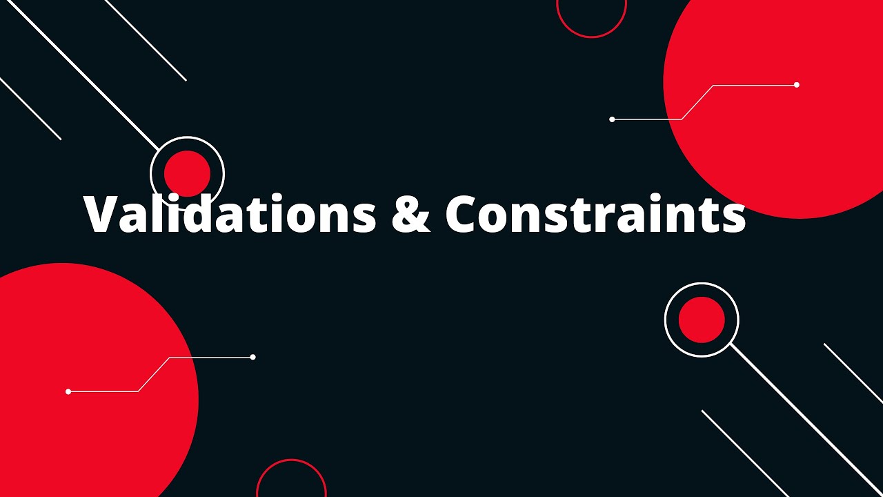 Sequelize ORM with NodeJS #10  Validations & Constraints