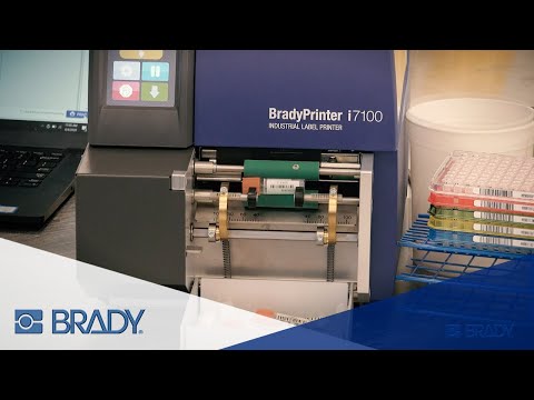 BradyPrinter i7100 Vial Label Applicator | Overview