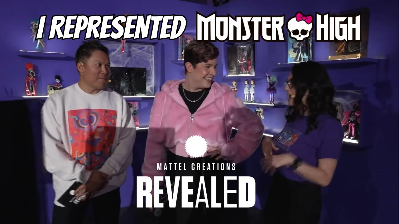 I REPRESENTED MONSTER HIGH ON MATTEL CREATIONS REVEALED 2026 - FULL VLOG! #GiftedbyMattel