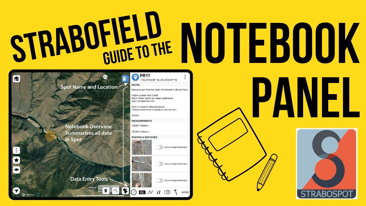 Notebook Panel Tutorial | StraboField