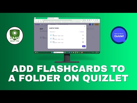 How to Add Flashcards to a Folder on Quizlet