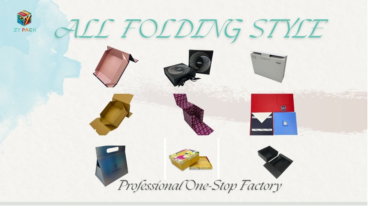 Ultimate Guide: 9 Luxury Collapsible Rigid Box Styles | All-in-One Packaging Solutions | ZY Pack