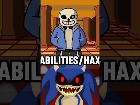 Sans vs SONIC.EXE #1v1 #undertale #Sonicexe