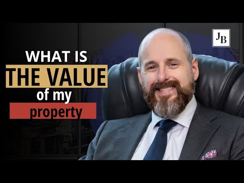 How does the IRS determine the value of a property?