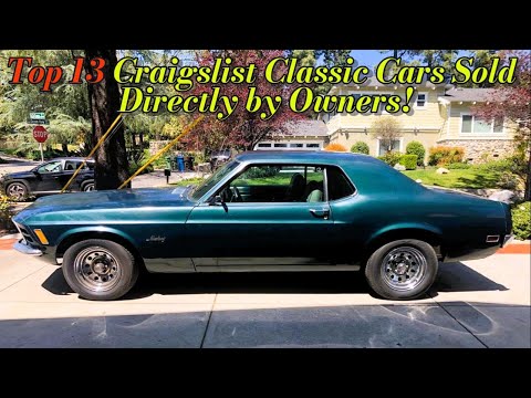 Craigslist Classics: Discovering 13 Cars for Sale by Owner – All Under $9K!
