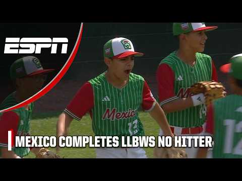 NO-HITTER ALERT 🚨 Mexico completes the 5th no-hitter in LLBWS history 🇲🇽 | LLBWS