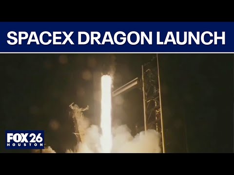 SpaceX Dragon launches astronauts to International Space Station