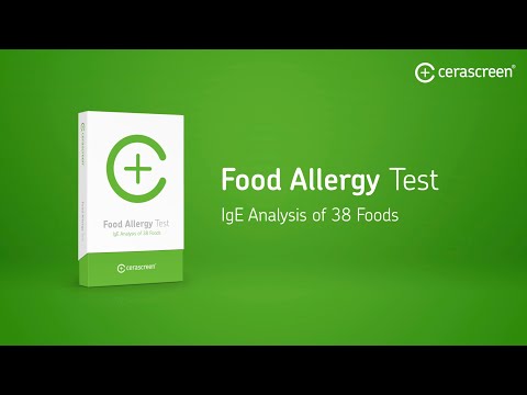 cerascreen® Food Allergy Test | IgE analysis to 38 foods