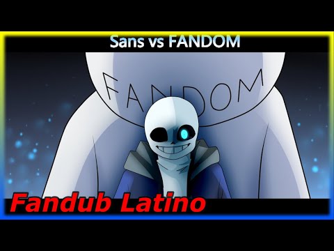 Sans vs Fandom [Animation] || Undertale Fandub Español Latino ||