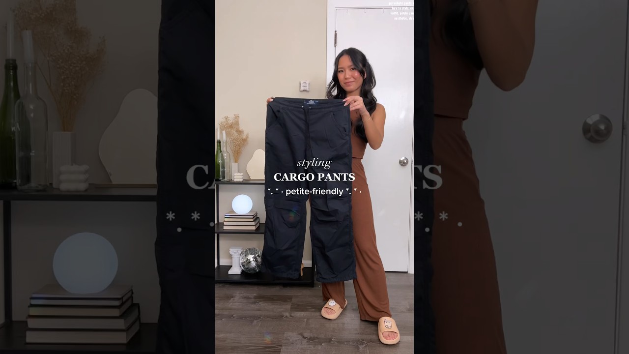 Cargo Pants outfit ideas for Petite girlies 🫶🏼