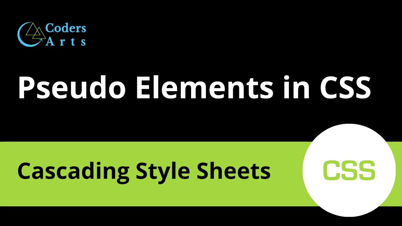 27. Pseudo Elements in CSS | CSS Tutorial For Beginners