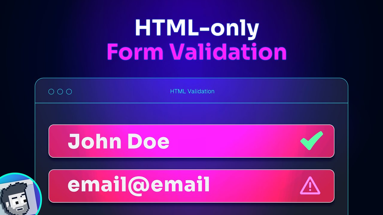 Easy Form Validation (no JavaScript)