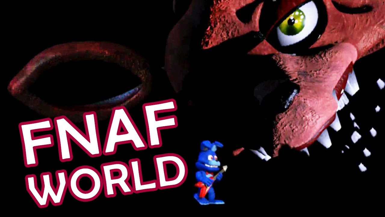 FNAF World 1.2 - How to beat FOXY.EXE & Jumpscare