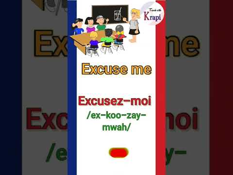 Say Excuse Me in French|