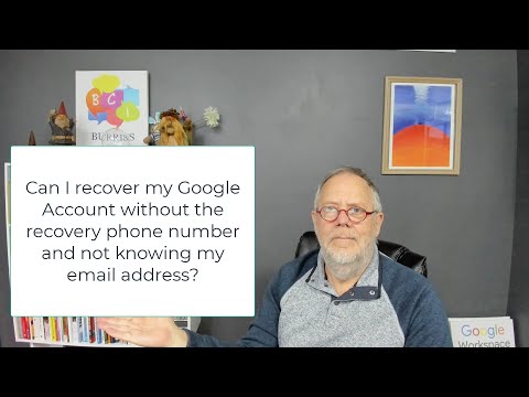 Can I recover my Google Account without a recovery phone number and not knowing my email address?