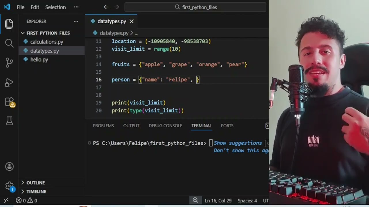 Master Sets & Dictionaries in Python in 11 Minutes (Mapping Data Types Explained) | Felipe Matos 