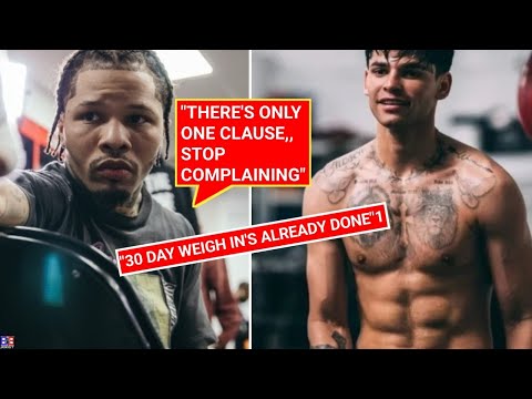EPIC: GERVONTA "TANK" DAVIS RESPONDS TO RYAN GARCIA STRUGGLES TO MAKE WEIGHT & COMPLAINING ABOUT IT