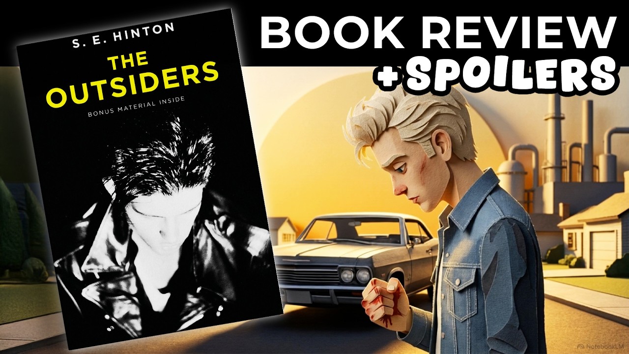 THE OUTSIDERS – Full Book Review & Ending Explained 🥷 (Spoilers + Johnny & Dally Die!)