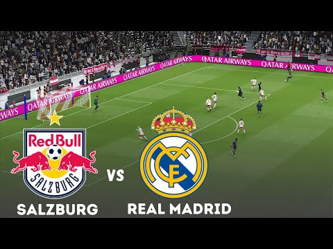 LIVE - RB Salzburg vs Real Madrid | Club World Cup 2025 | Realistic eFootball Pes 21 Gameplay