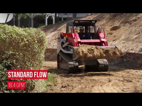Takeuchi TL8 Auxiliary Hydraulics Feature