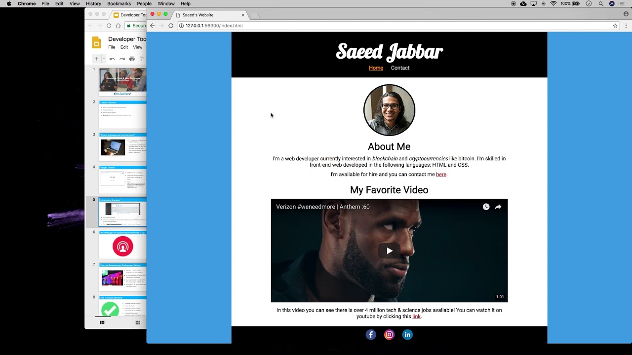 Unit 0.3: Developer Environment and Tools