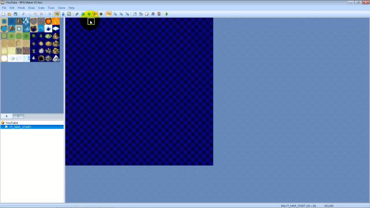 RPG Maker VX Ace Tutorial #1 - Basic Map Making