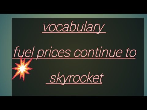 Skyrocket Vocabulary Meaning in Tamil