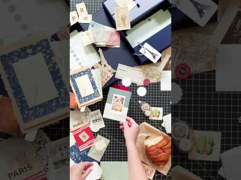 Travel box from my trip to Paris