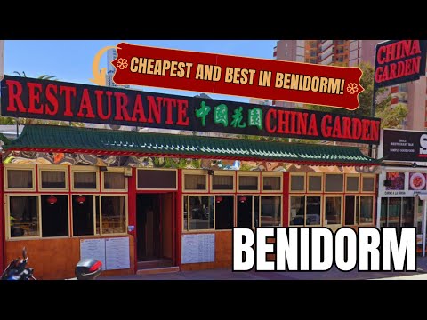 We Try The BEST Chinese Restaurant In BENIDORM China Garden! I was SHOCKED!