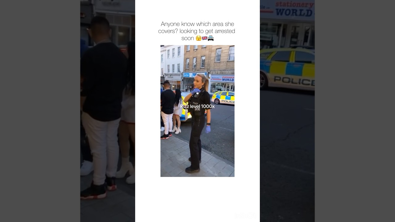 This UK Police Officer Is Going Viral For Her Looks 🚔 🚨#ukcrime #crimetv #policeofficer #ukpolice
