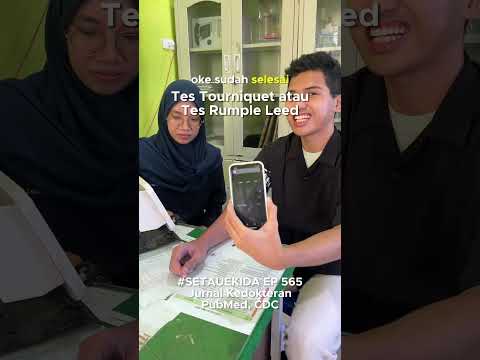 periksa demam berdarah pakai tensi #dbd #demamberdarah #petekie #setauekida #youtubehealthindonesia