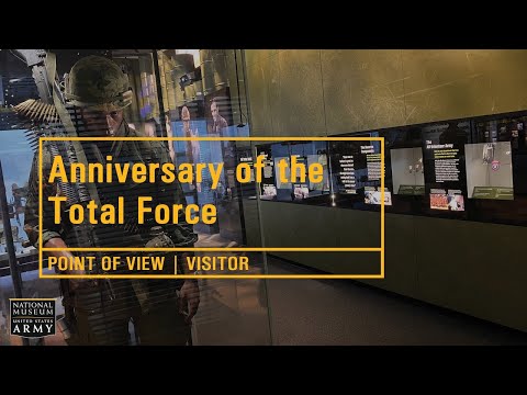 POINT OF VIEW | Anniversary of the Total Force | U.S. Army Museum