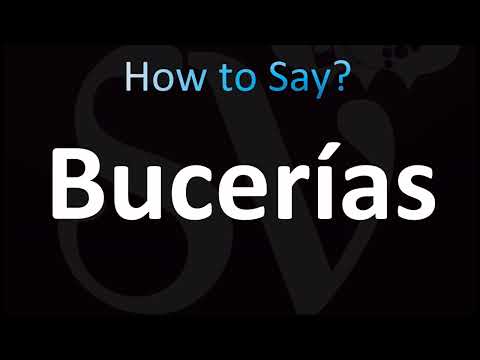 How to Pronounce BucerÃas (CORRECTLY!)