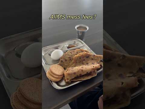 AIIMS Mess Fees🫣 Costly😱? What I eat In a Day🍽️? #aiims #medicalcollege #mbbs #hostellife #neet