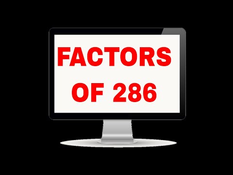 Factors of 286
