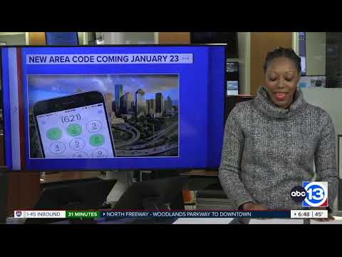 A 5th area code will join the Houston line-up in January